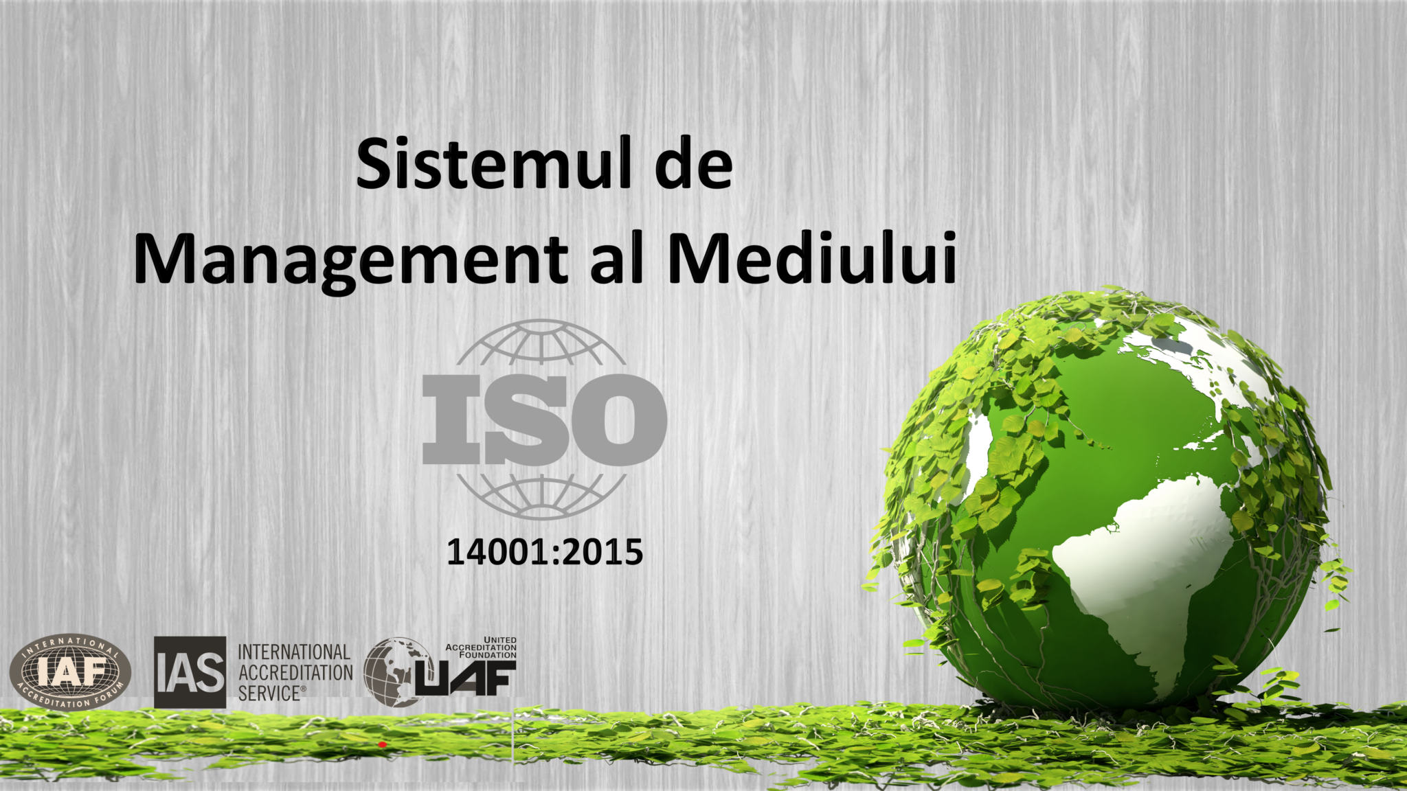 ISO 14001:2015 – Sisteme de management de mediu – Biroul Certisso